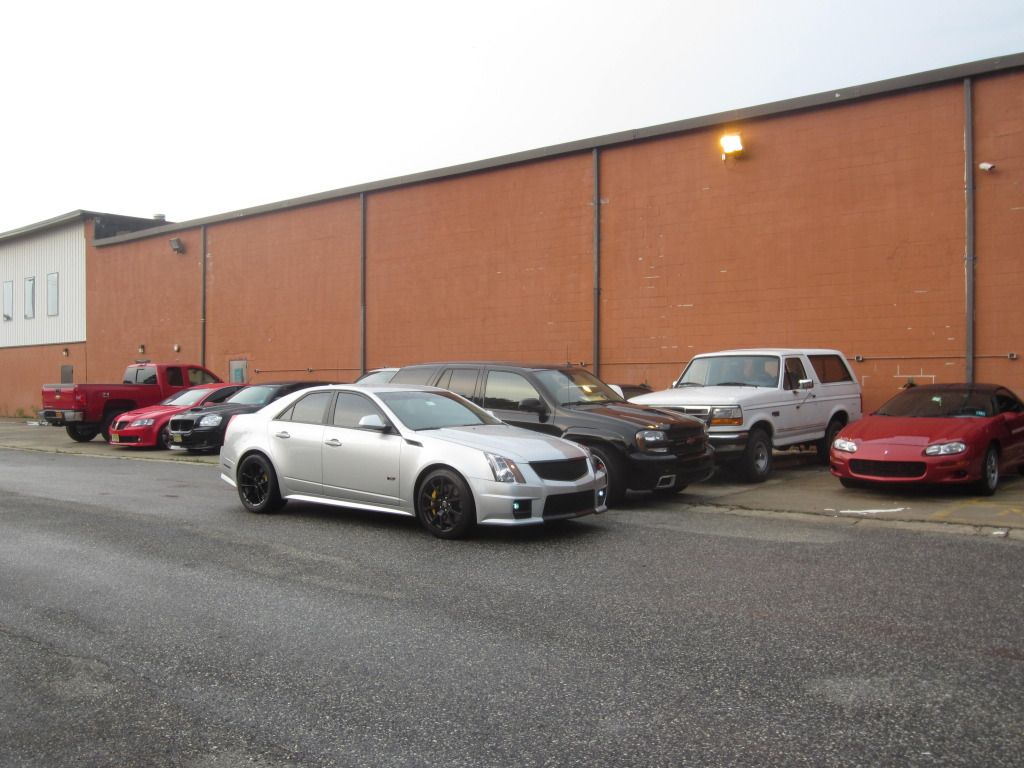 18's and MT drag radials mounted! | Cadillac CTS-V Forum