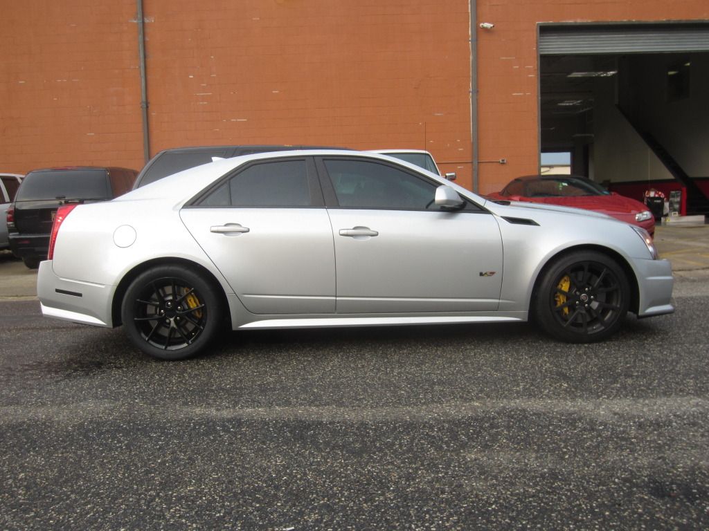 18's and MT drag radials mounted! | Cadillac CTS-V Forum